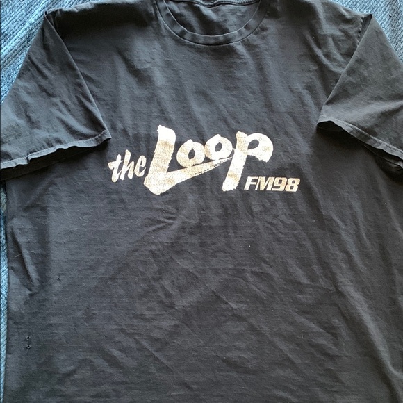 THE LOOP | Shirts | The Loop Fm98 Where Chicago Rocks Vintage Radio ...